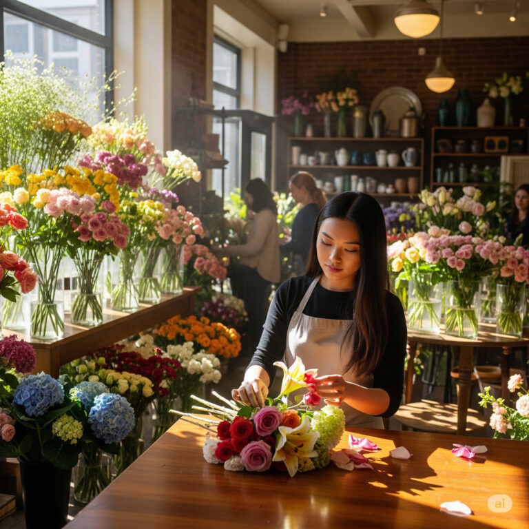 Florist Là Gì? Hướng đi Cho Người Yêu Hoa Và đam Mê Sáng Tạo