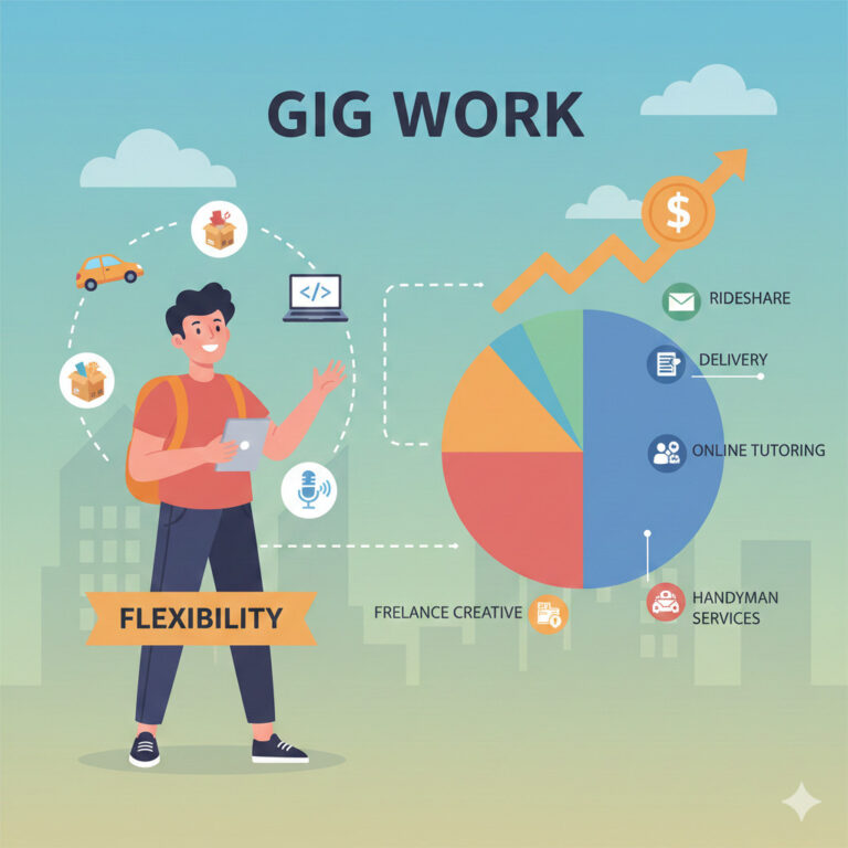Các Ngành Nghề Phù Hợp Với Mô Hình Gig Work
