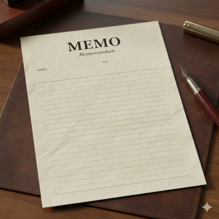 Memo Là Gì? Cấu Trúc Và Nguyên Tắc Sử Dụng Cơ Bản