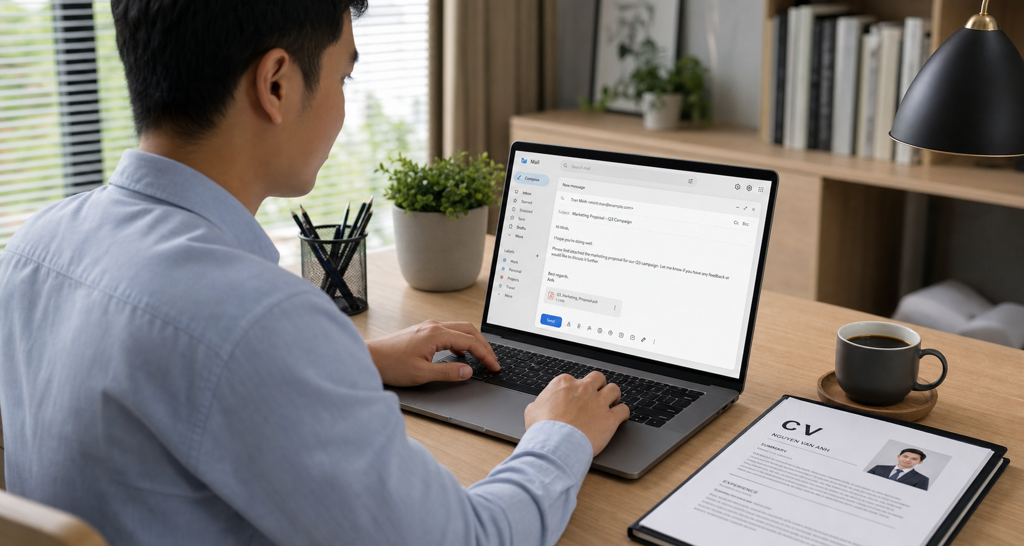 Cách Gửi Email đúng Khi ứng Tuyển Tạo Thiện Cảm đầu